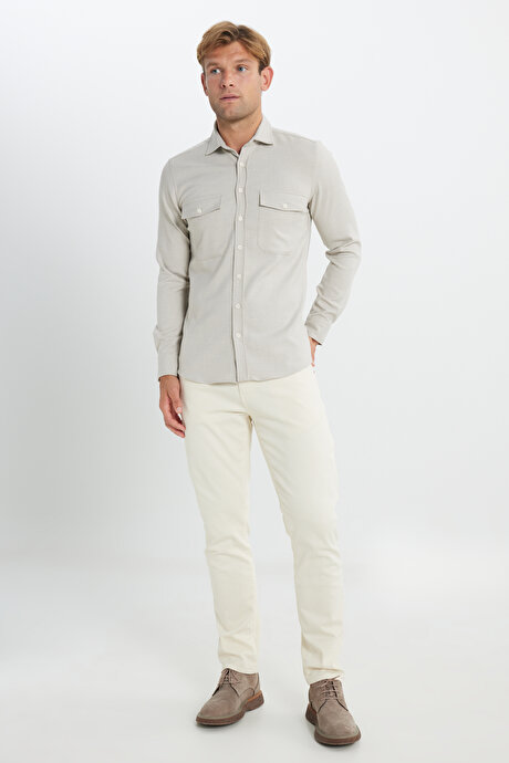 Altınyıldız Classics | Oxford Slim Fit Dar Kesim Klasik Yaka Çift Kapak ...